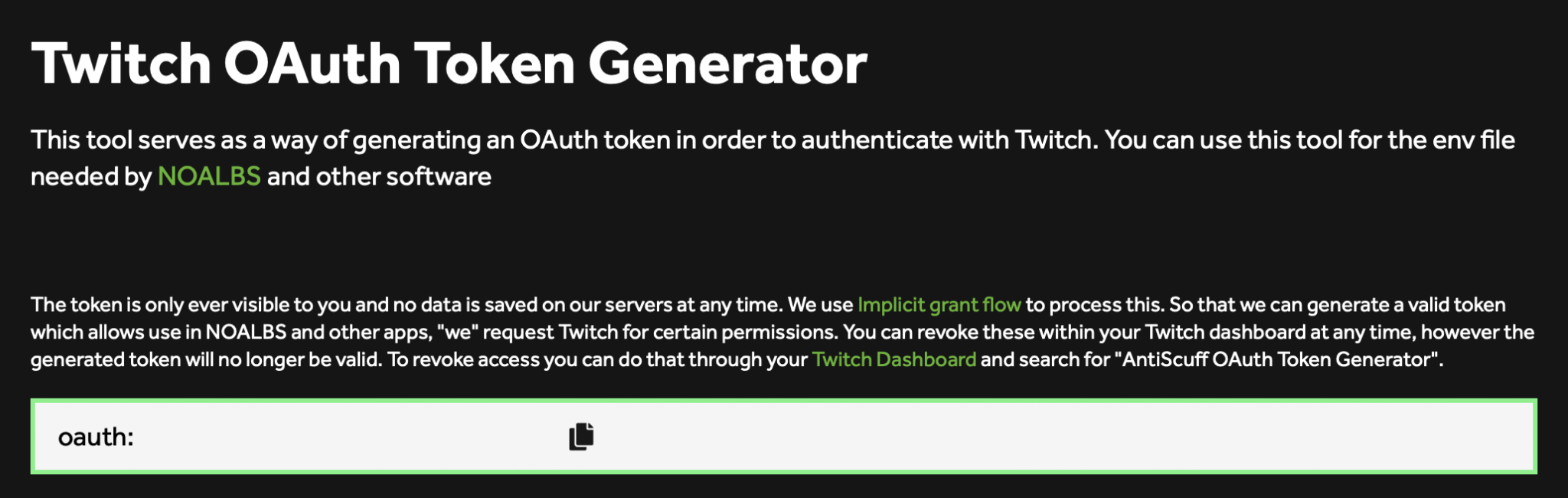 Custom Chat Bot - Twitch - AntiScuff.com